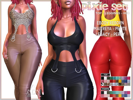 Second Life Marketplace - ADN DEMO Pixie Set